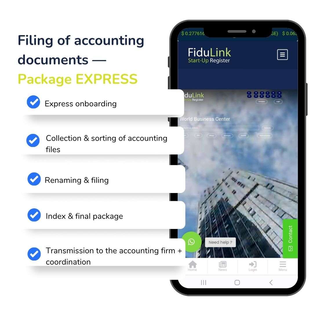 Express Package — Filing of accounting documents (simple) — Package 0 ...